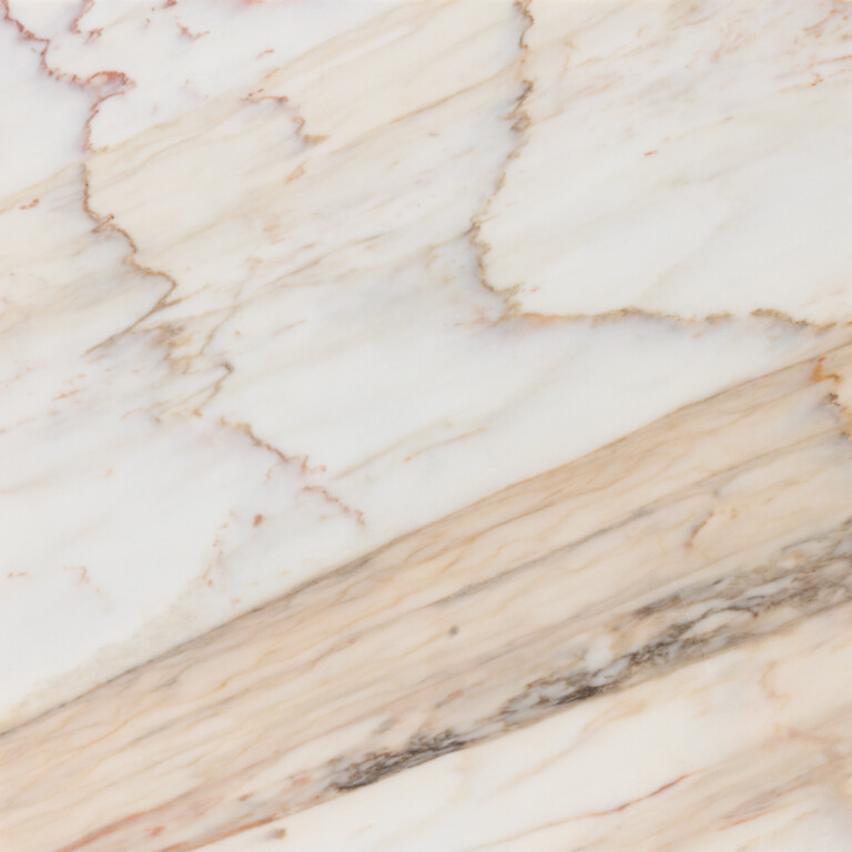 Calacatta Rosa Marble Field Tile | Designer Floors of Houston