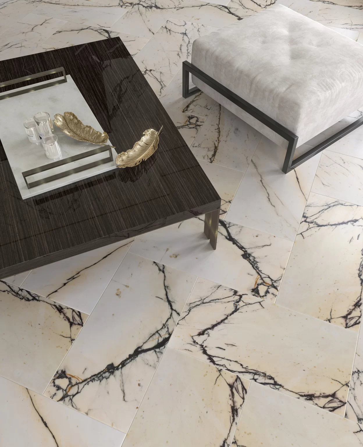 Paonazzo Marble Tile Honed 12" X 24" X 3/8" Stone Aris Edge | Designer ...