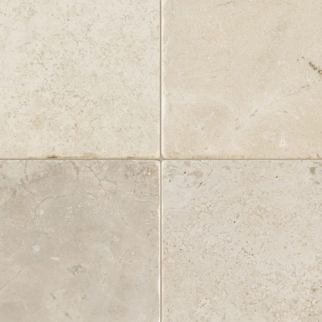 Birch White Travertine Tile | Designer Floors of Houston